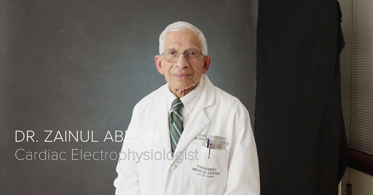 Profile: Dr. Zainul Abedin Gratified to See the Impact of Treatment in Patients - UMC Cares