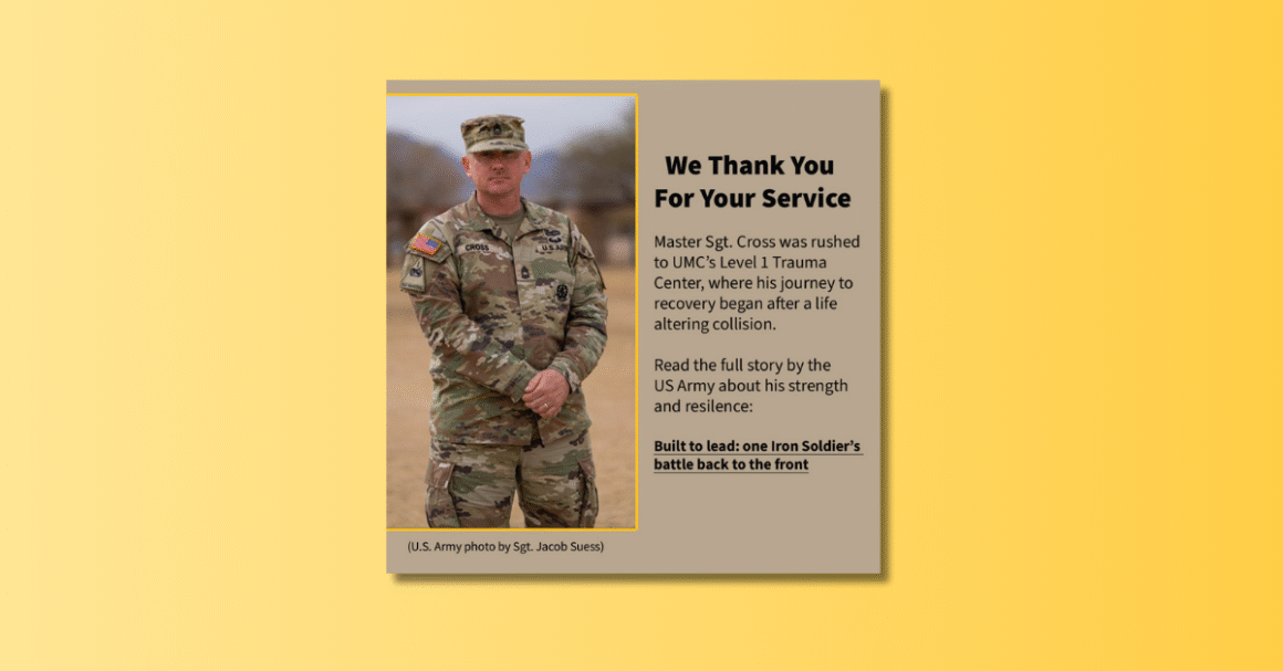 From Tragedy to Triumph: Master Sgt. Mitchell Cross’s Journey Back to ...