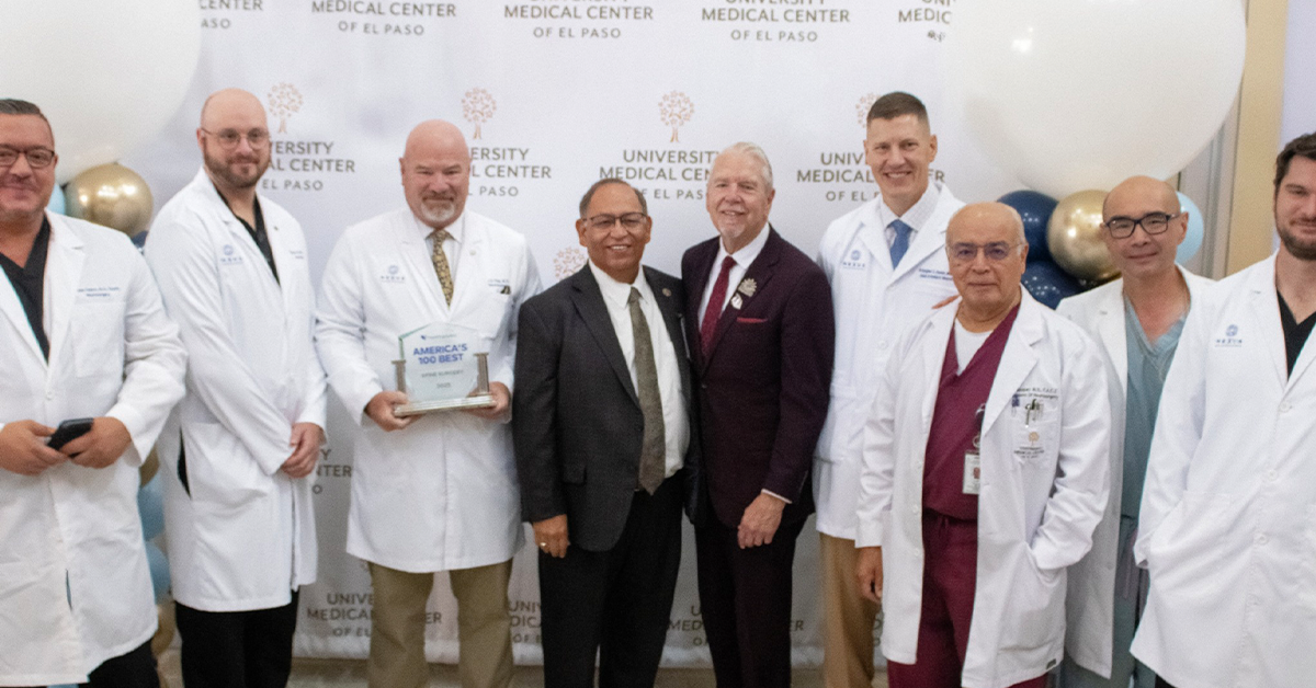 UMC Recognized Nationally for Excellence in Spine Surgery - UMC Cares